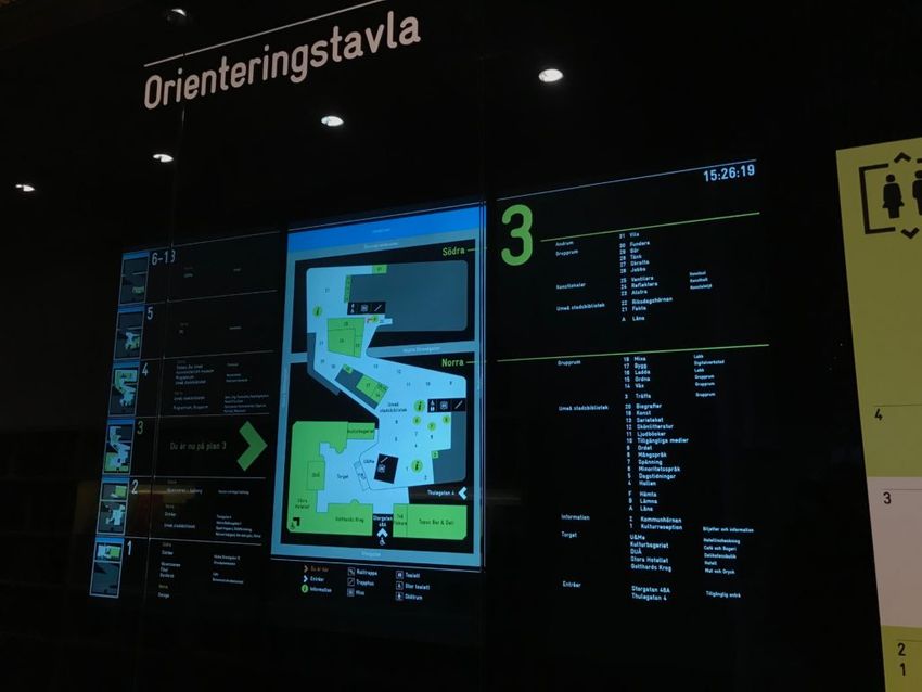 Umeå's Cultural Crossroads : The Library - Study in Sweden