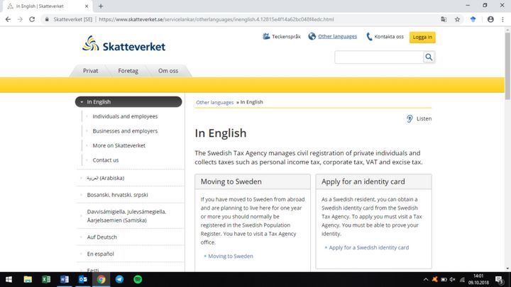 How to apply for a Swedish personal identity number & ID - Study in Sweden