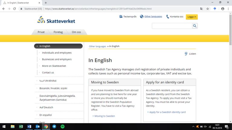 How to apply for a Swedish personal identity number & ID - Study in Sweden
