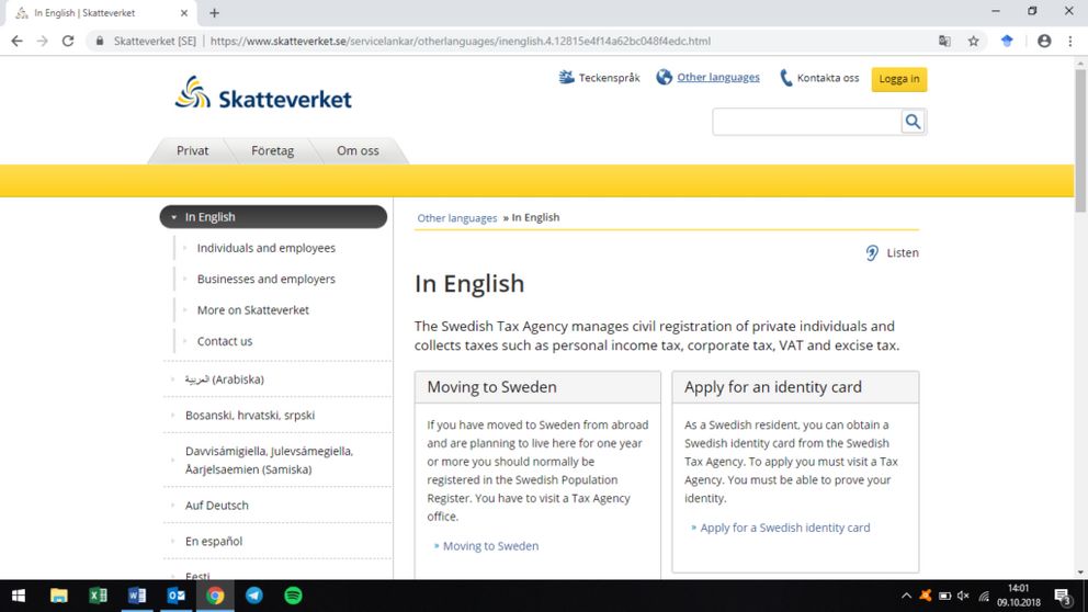 How to apply for a Swedish personal identity number & ID - Study in Sweden