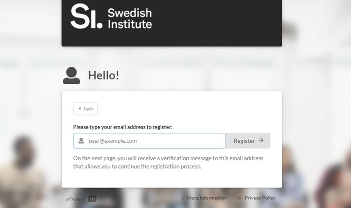 The New SI Scholarship Application Portal - Study in Sweden